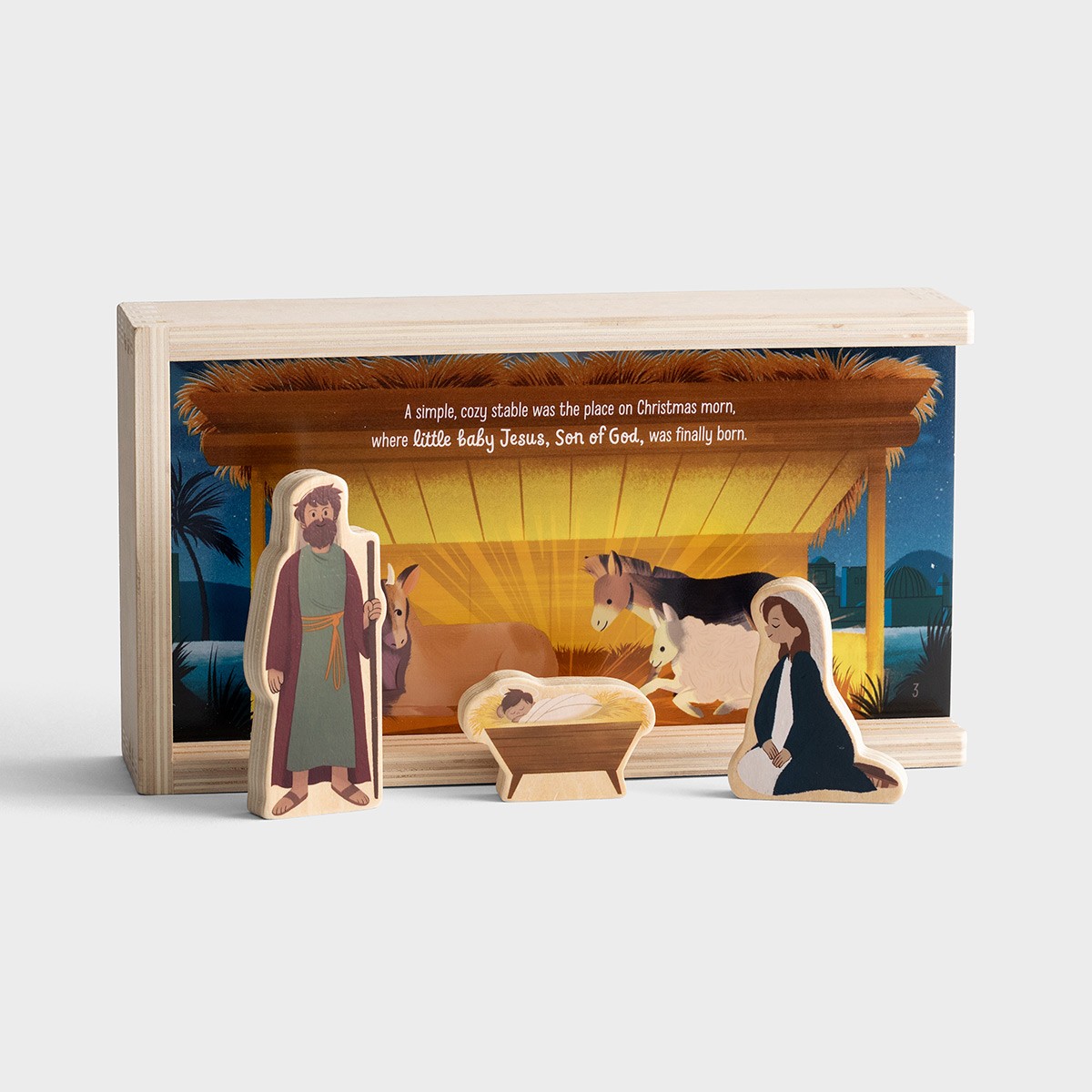 Jesus Is Born - Biblebox Nativity Set - Seeds Kids Worship